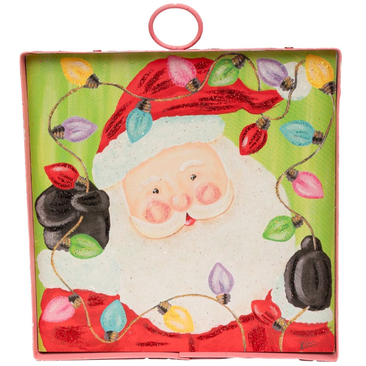 Merry & Bright Santa and Bulbs – Vine + Branch Florist
